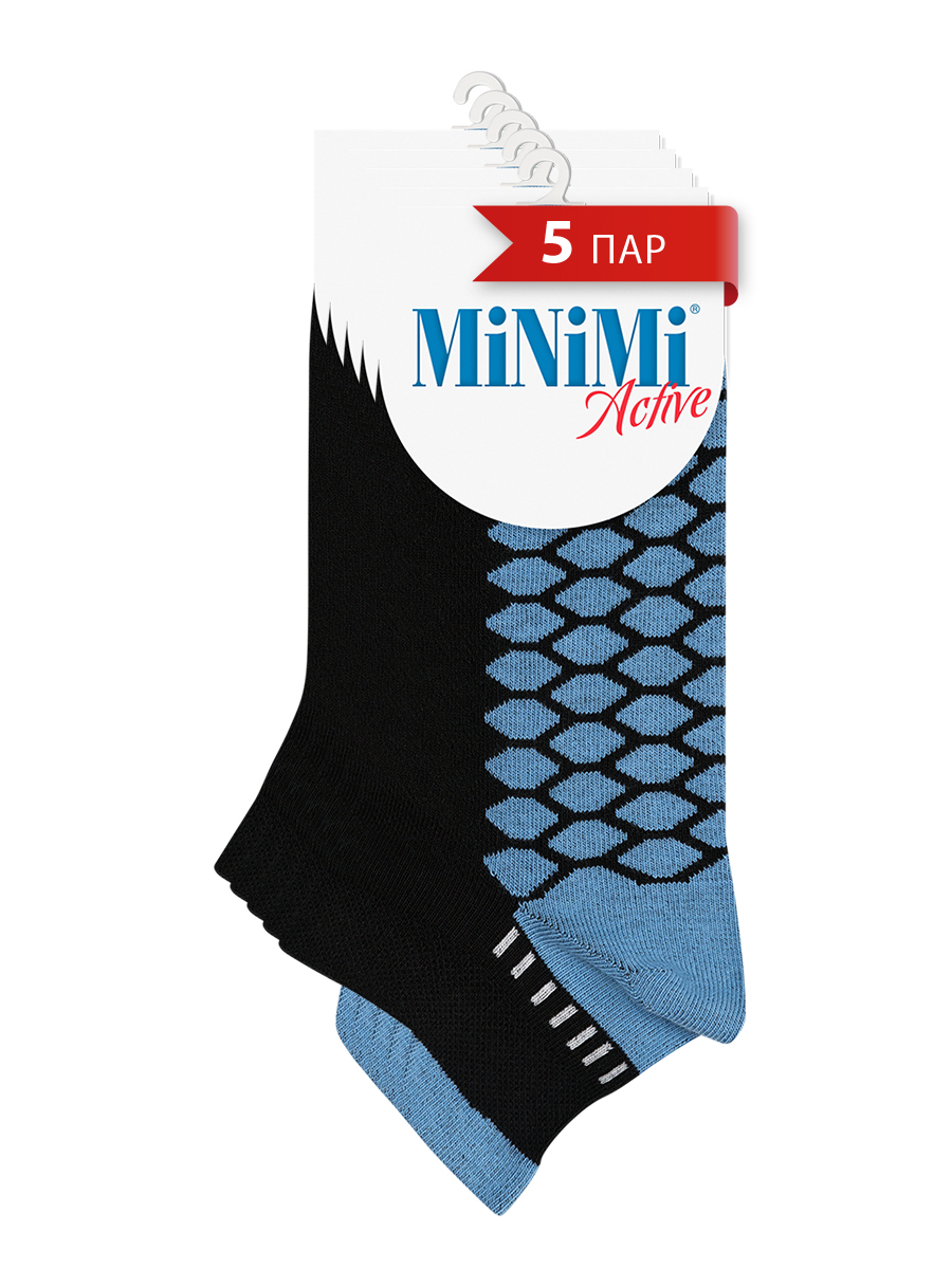 Комплект носков женских Minimi Basic SNL-540817 черных 35-38