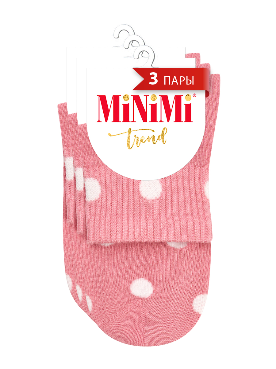 Комплект носков женских Minimi Basic SNL-540820 розовых 39-41