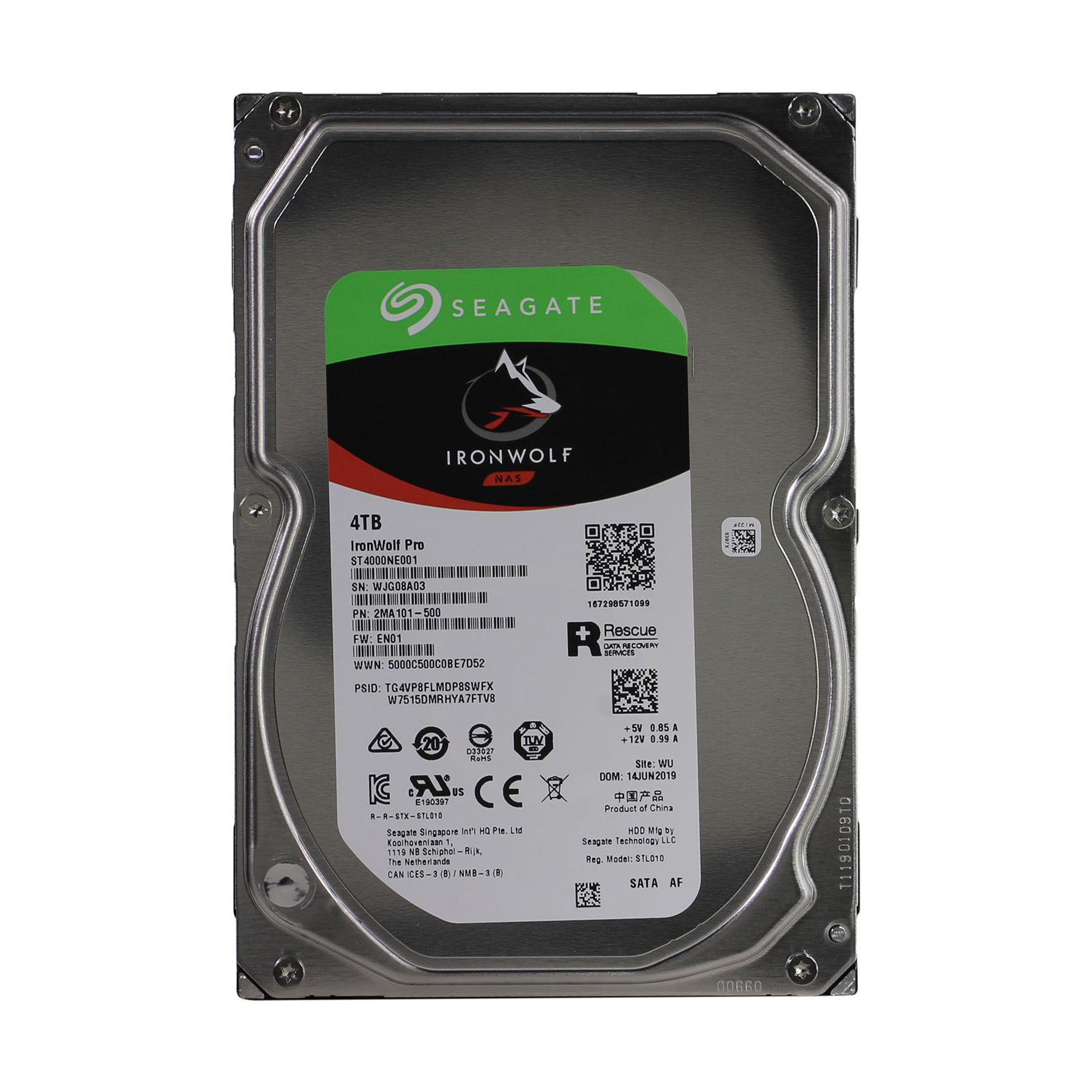 Жесткий диск Seagate IronWolf 4ТБ (ST4000NE001)