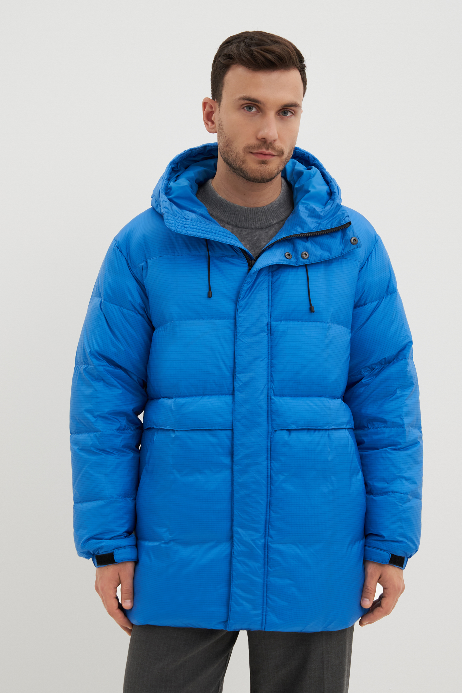 Куртка мужская Finn Flare FWD21010 голубая L