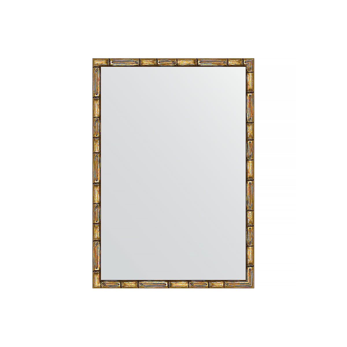 Зеркало в раме 48x68см Evoform BY 0626 золотой бамбук