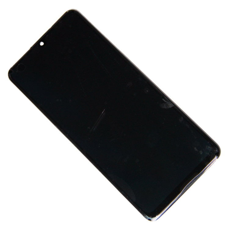 Дисплей для Samsung SM-M325F (Galaxy M32) модуль в сборе с тачскрином <черный> (OEM)
