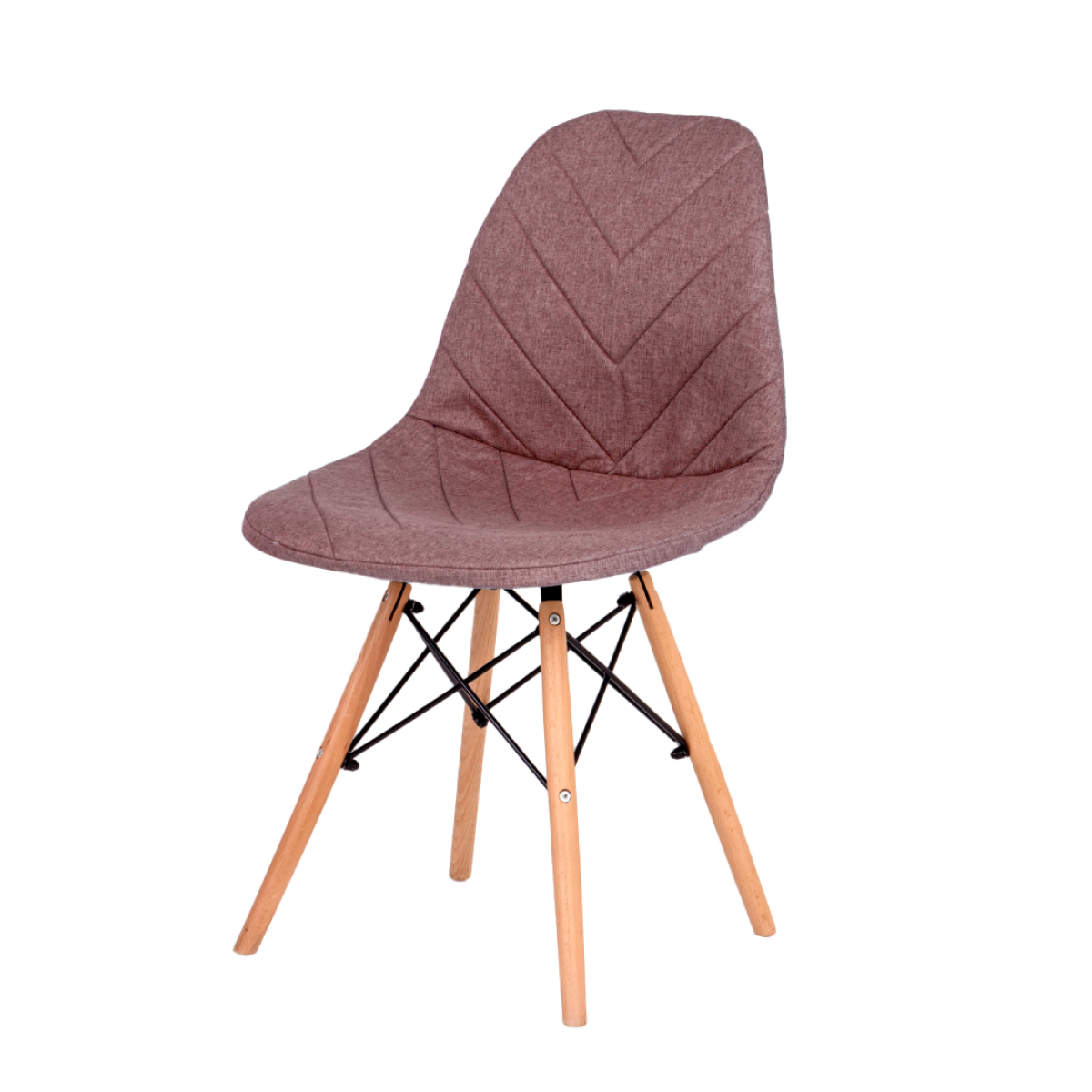 Чехол LuxAlto на стул Eames, Aspen, Giardino, рогожка Бордовый, 1 шт, 11512