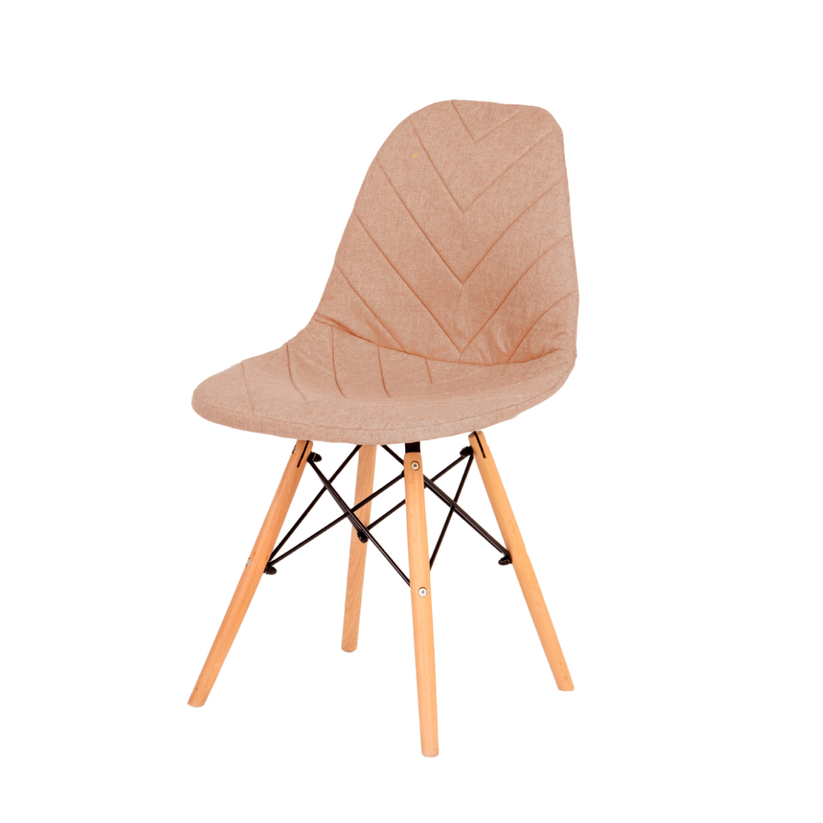 Чехол LuxAlto на стул Eames, Aspen, Giardino, рогожка Розовый, 4 шт., 11553