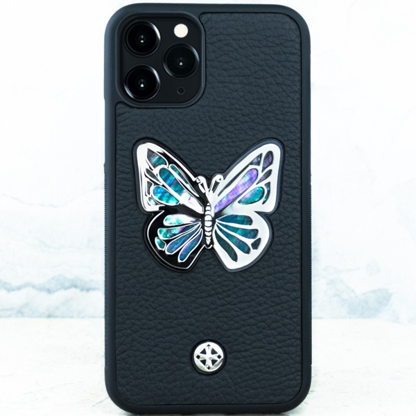 Чехол iPhone 14 Pro - Euphoria HM Premium Pearl Butterfly - Euphoria HM Premium
