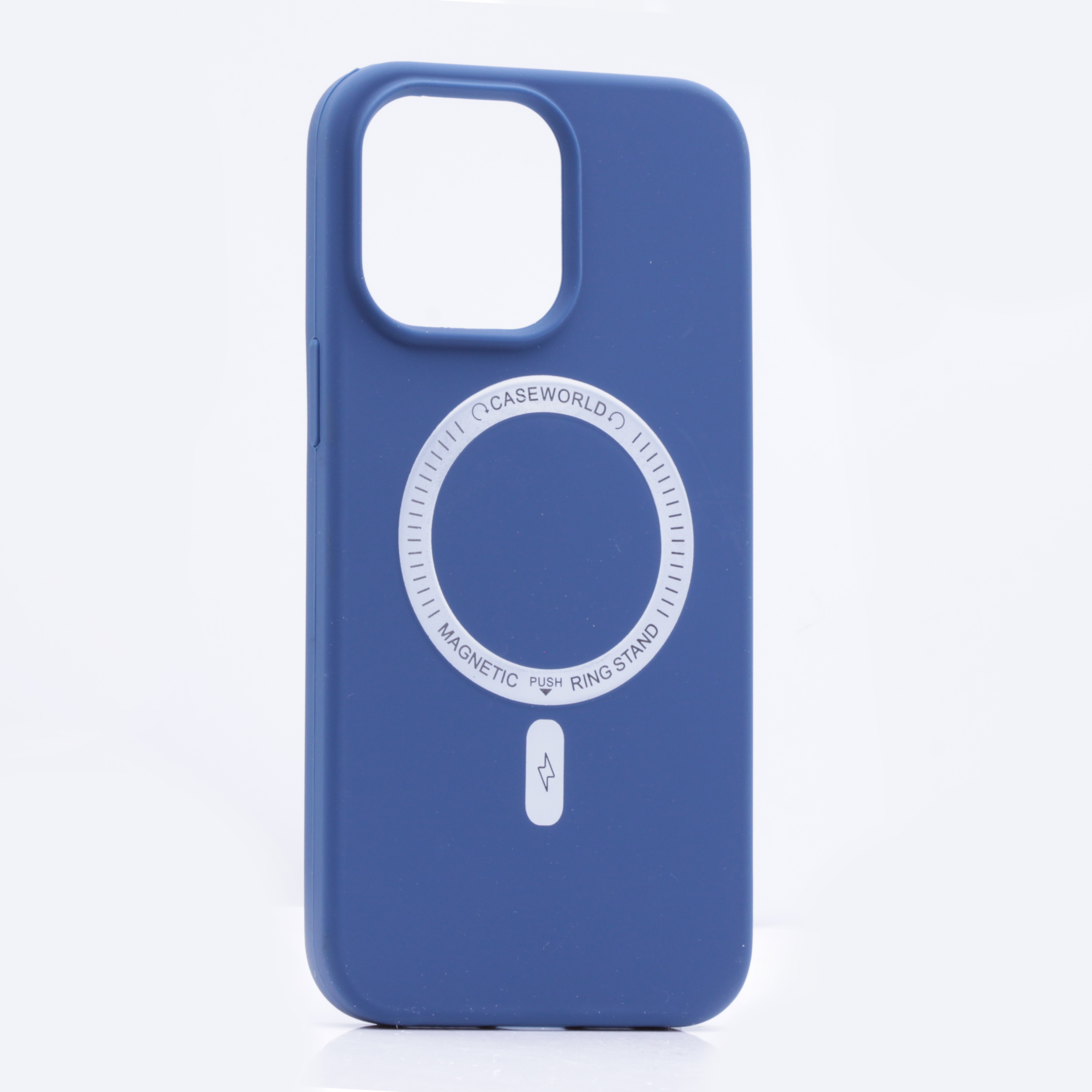 Чехол Silicone Case MageSafe для iPhone 13 Pro Max, синий