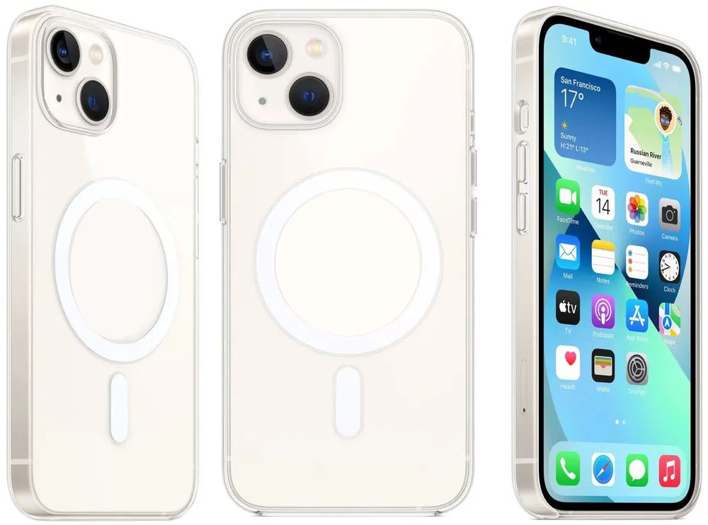Чехол MagSafe для iPhone 13 mini / Clear Case MagSafe