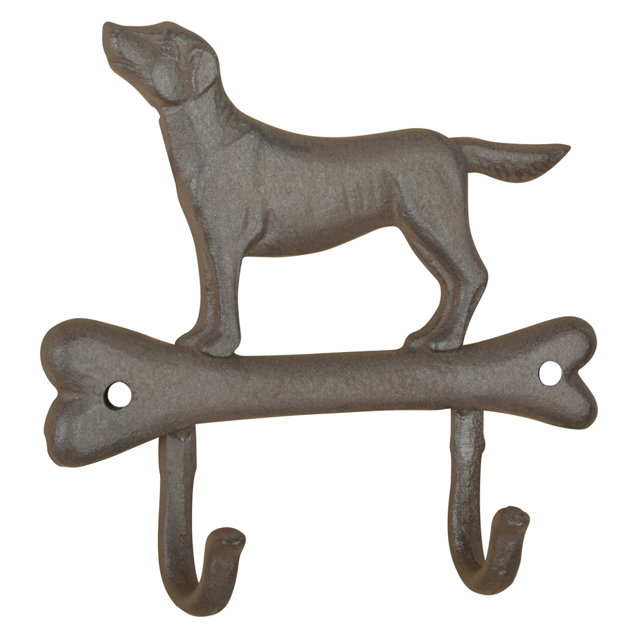 Настенный крючок  Esschert Design "Собака на косточке"