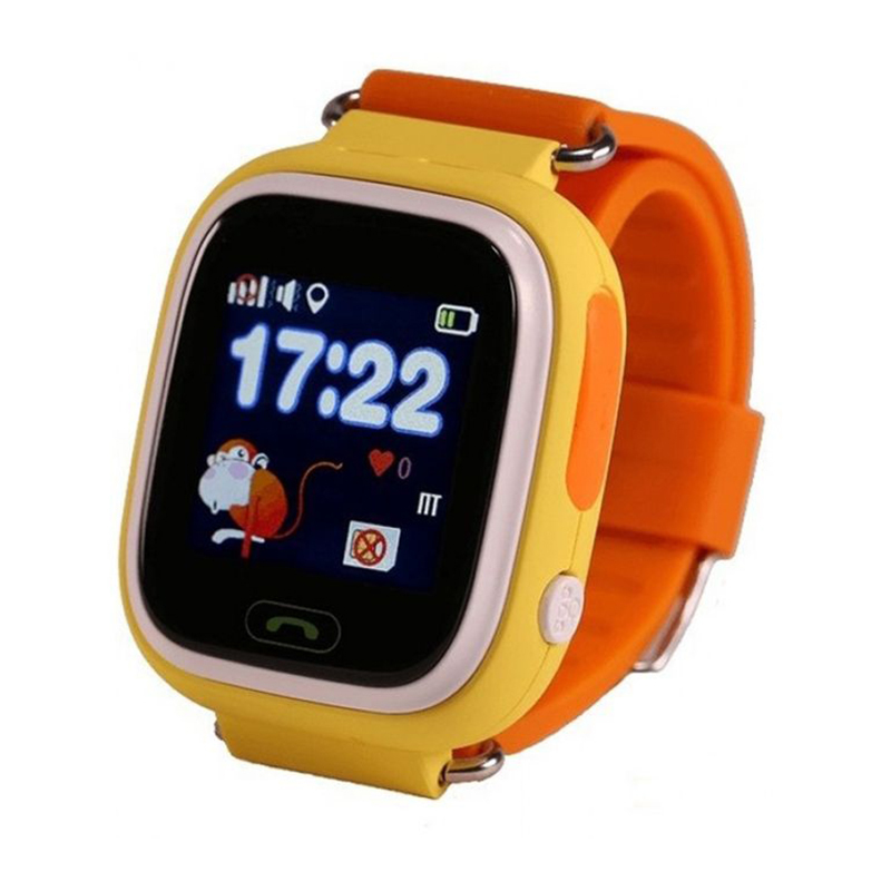 Смарт-часы детские Smart Baby Watch G72 WI-FI Жёлтые