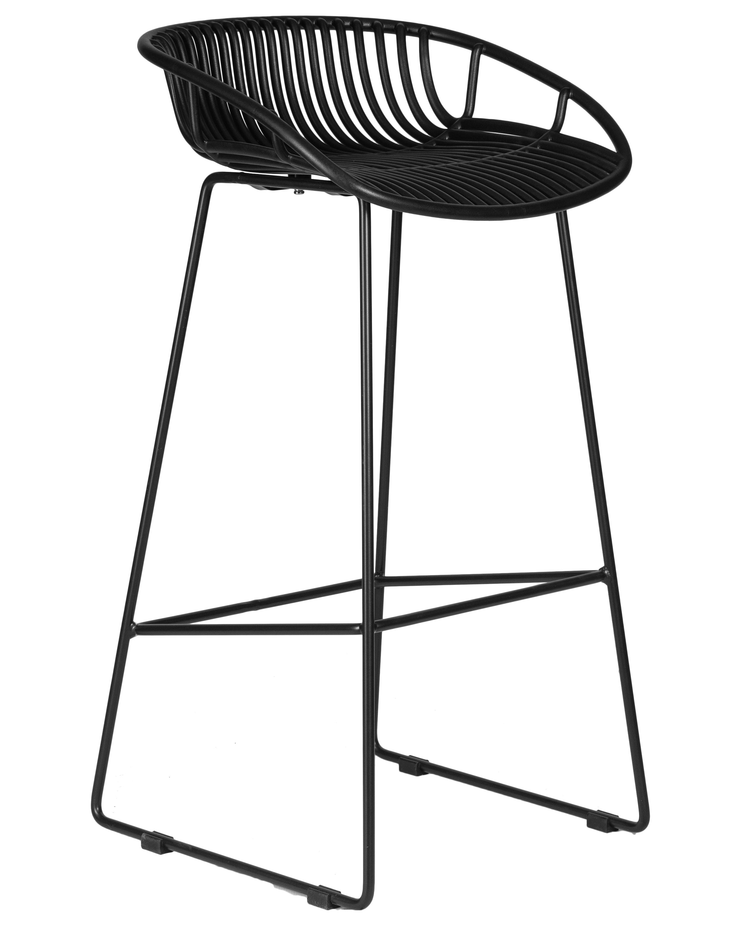Барный стул Лого-М FRANK, черный