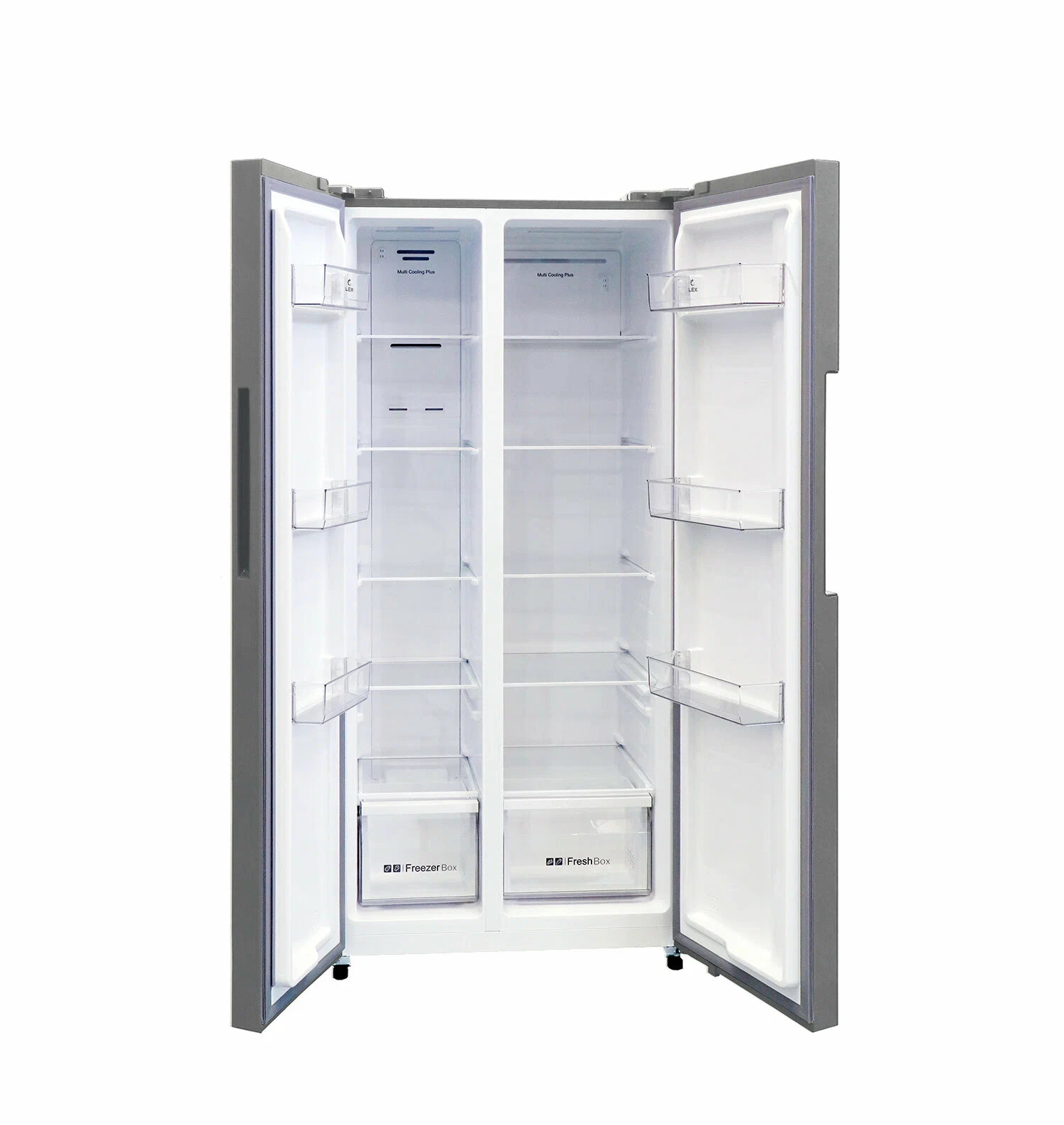 Холодильник (Side-by-Side) LEX LSB520STGID серый