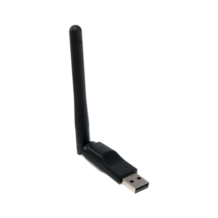 Luazon Home Wi-Fi LW-2, 150 Mbps, с антенной, однодиапазонный, USB, Black