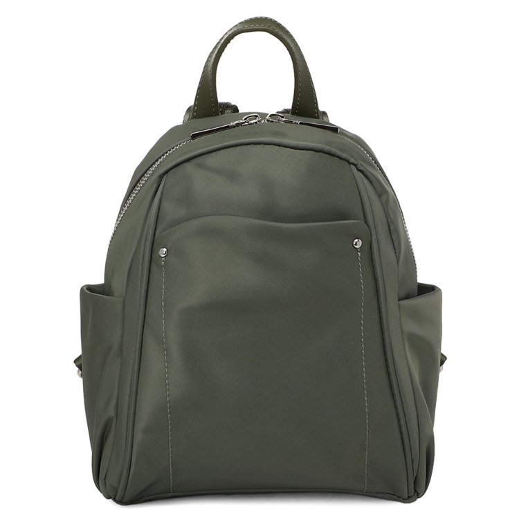 Рюкзак женский Tendance A1337 серо-зеленый, 24x19x10 см