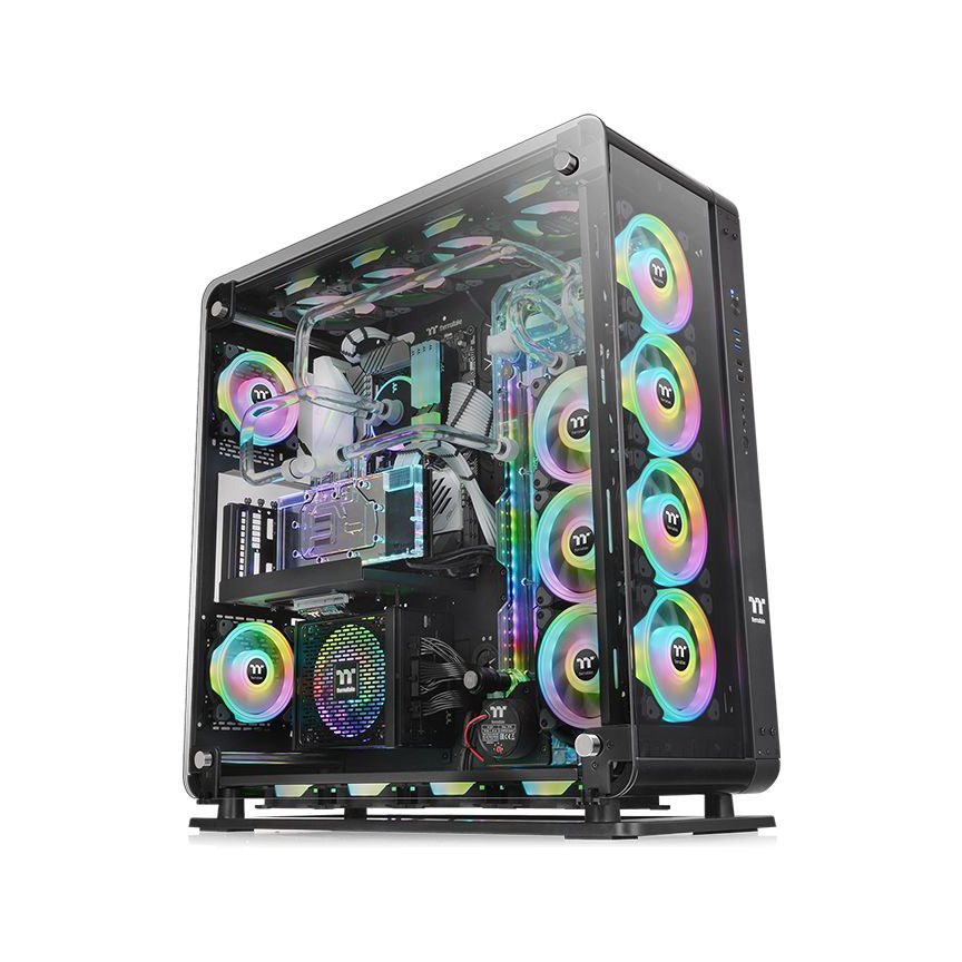 Корпус компьютерный Thermaltake Core P8 TG (CA-1Q2-00M1WN-00) Black