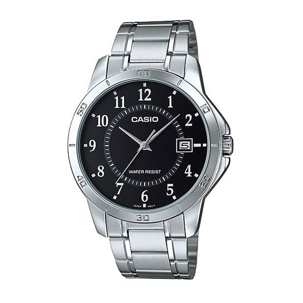 Наручные часы мужские Casio MTP-V004D-1B серебристые