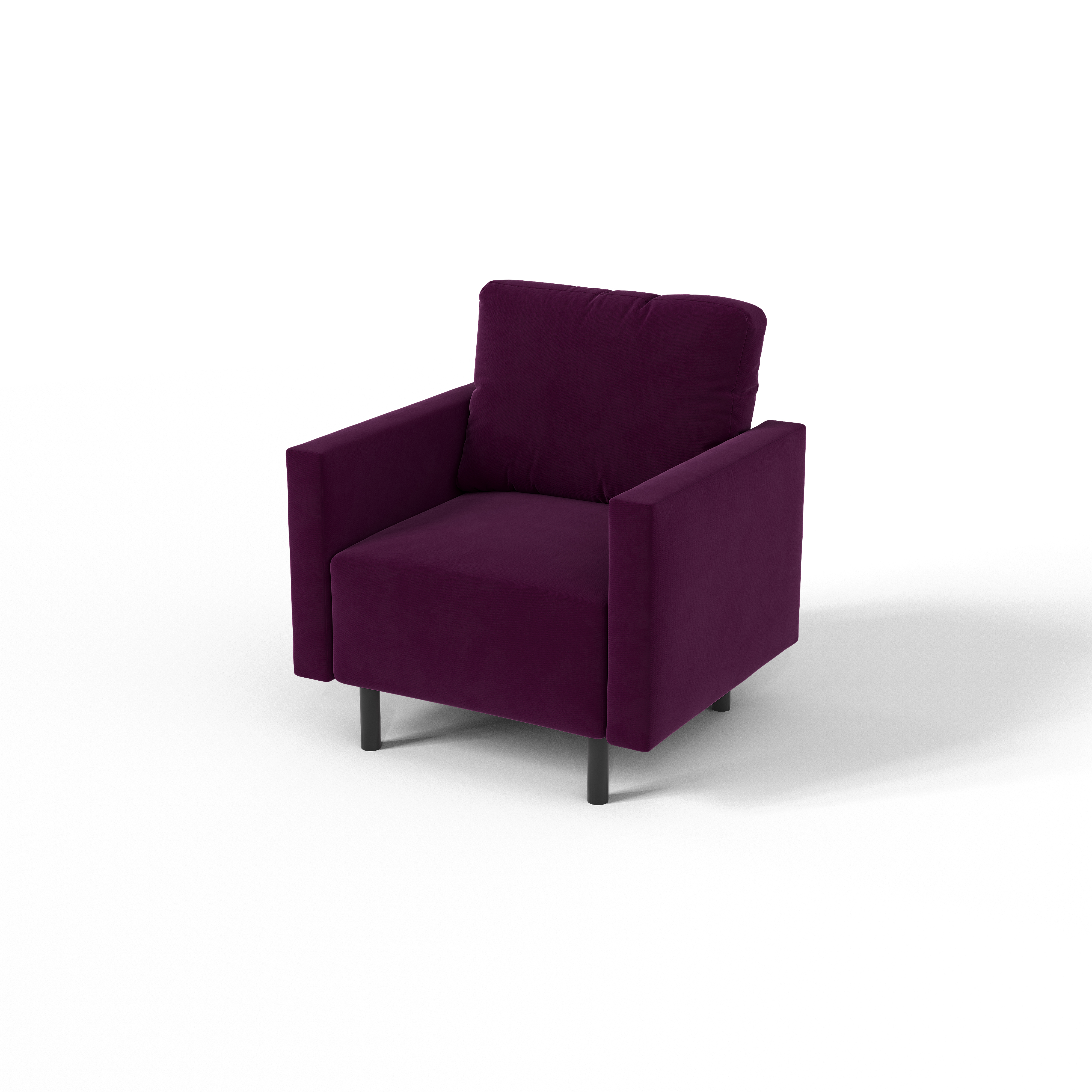 Кресло SALON TRON Сканди, фиолетовое 71х66х85