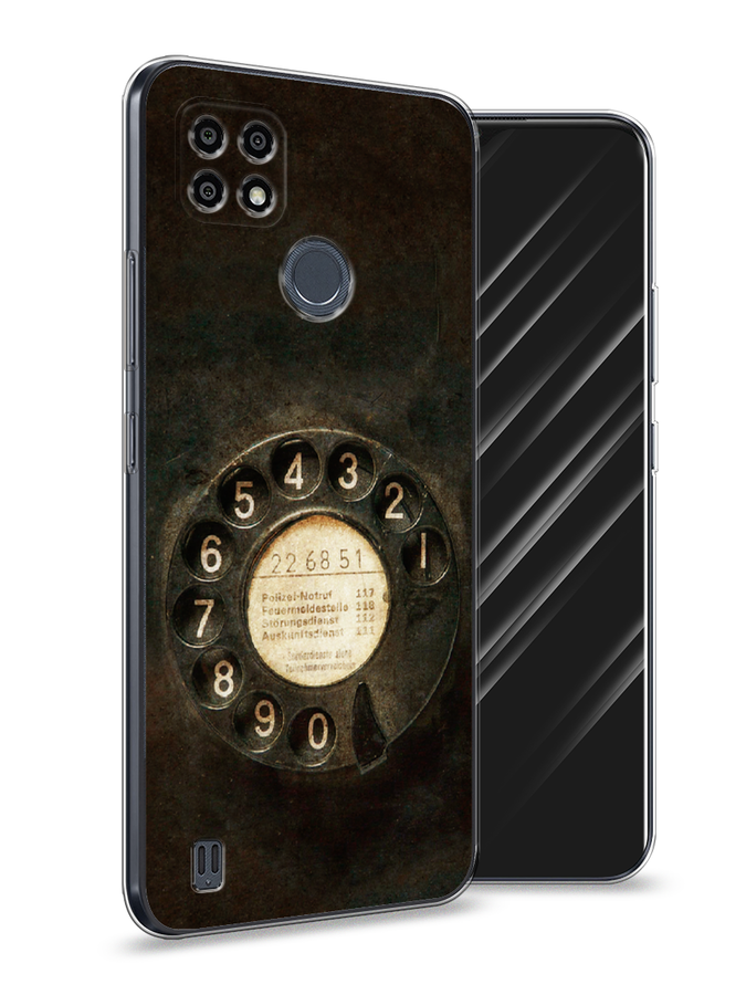 Чехол Awog  на Realme C21Y "Старинный телефон"