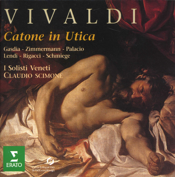 Vivaldi. Catone in Utica. Gasdia, Zimmermann, Palacio. (2 CD)