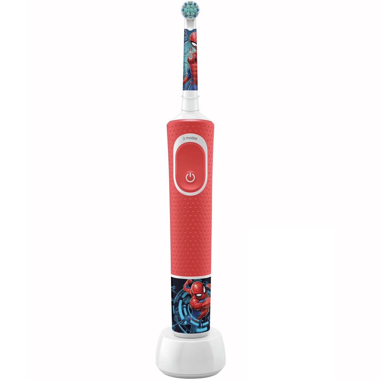 Электрическая зубная щетка Oral-B Oral-B Kids Spiderman D100.413.2K EE красный