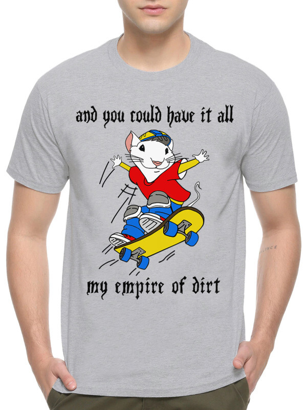 Футболка мужская DreamShirts Studio Мышонок Стюарт Литтл DSN-952025g-2 серая L