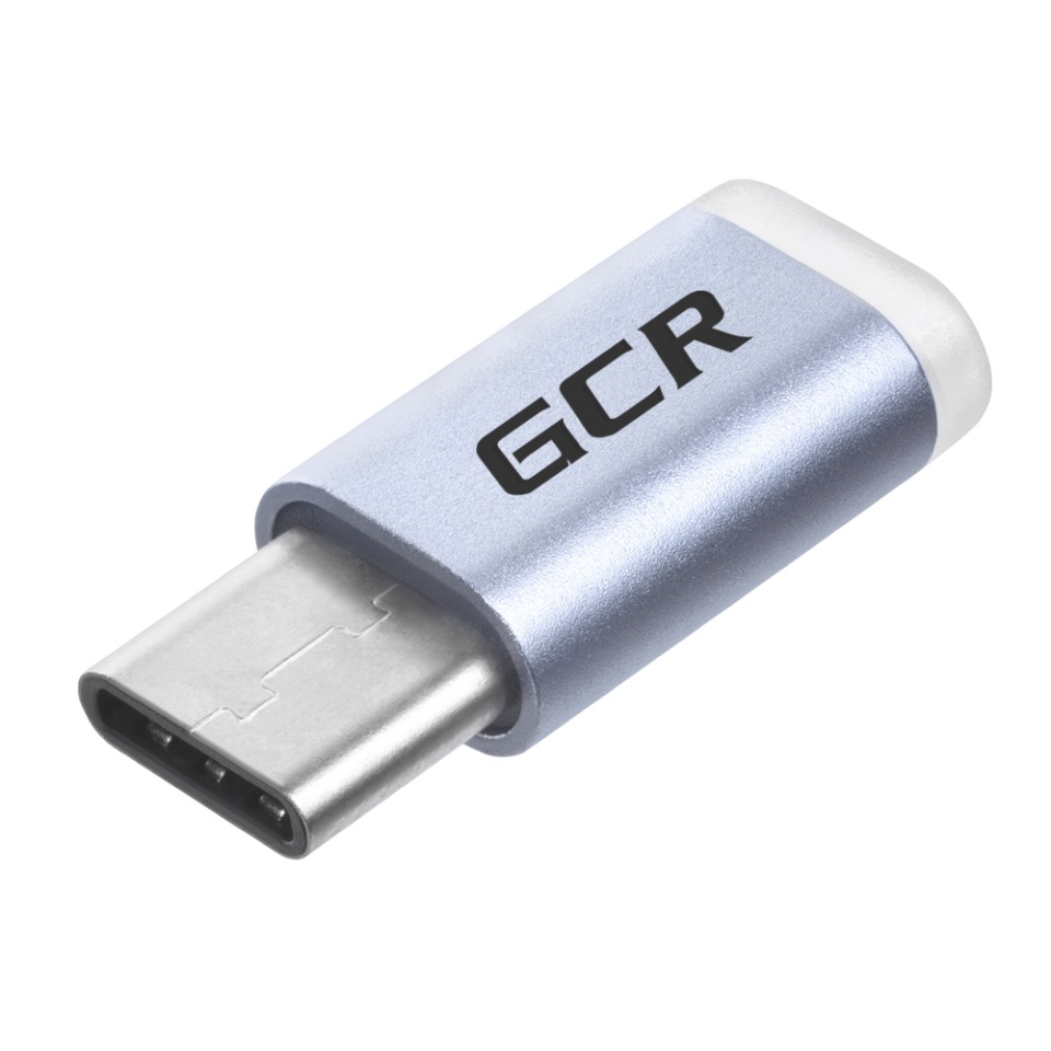 Переходник USB Type C > MicroUSB 2.0 GCR GCR-UC3U2MF