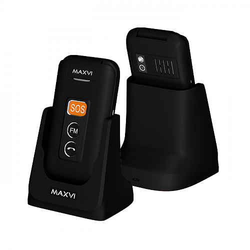 Мобильный телефон Maxvi E5 Black