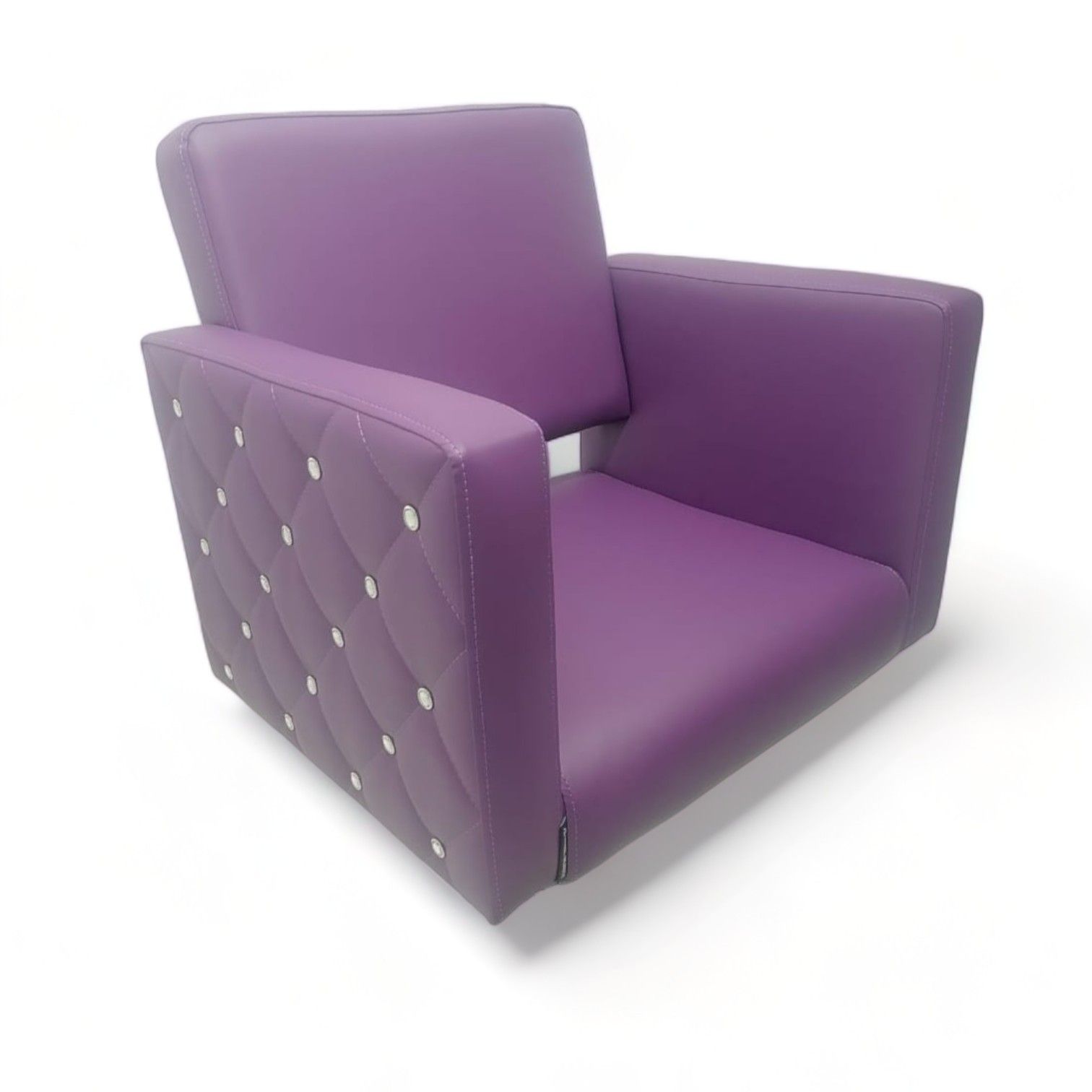 Парикмахерское кресло "Гламурис", Фиолетовый, Каркас кресла