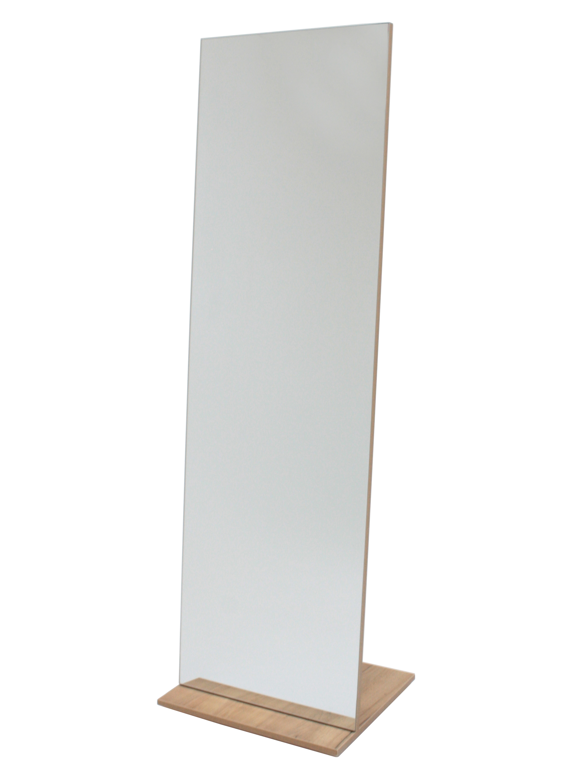 Зеркало напольное Мебелик Стелла 2, дуб крафт золотой, 163,5 см x 50 см