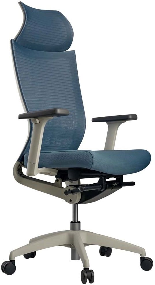 Кресло компьютерное SCHAIRS ZEN2-М01W, Цвет: голубой