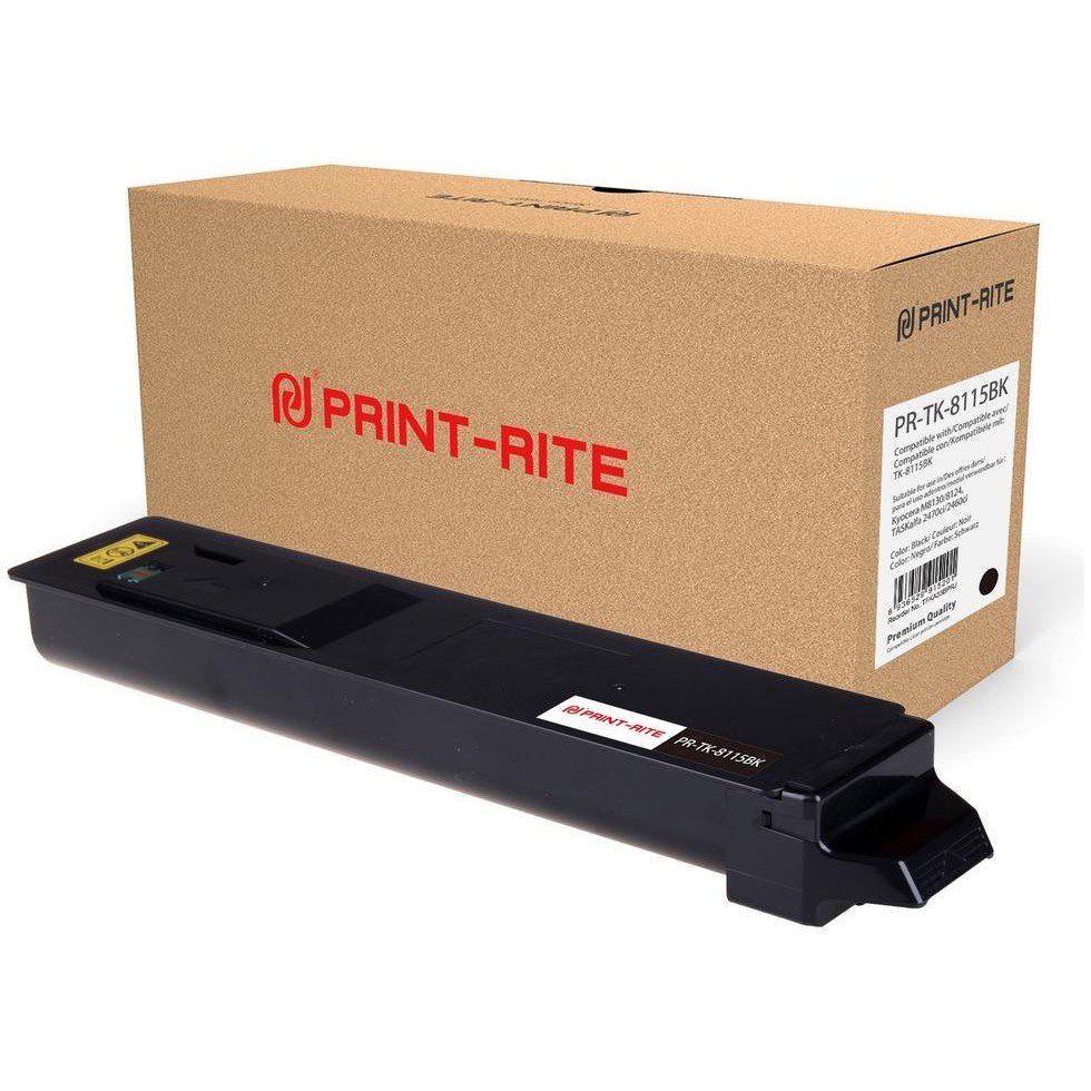 Картридж для лазерного принтера Print-Rite PR-TK-8115BK Black, совместимый