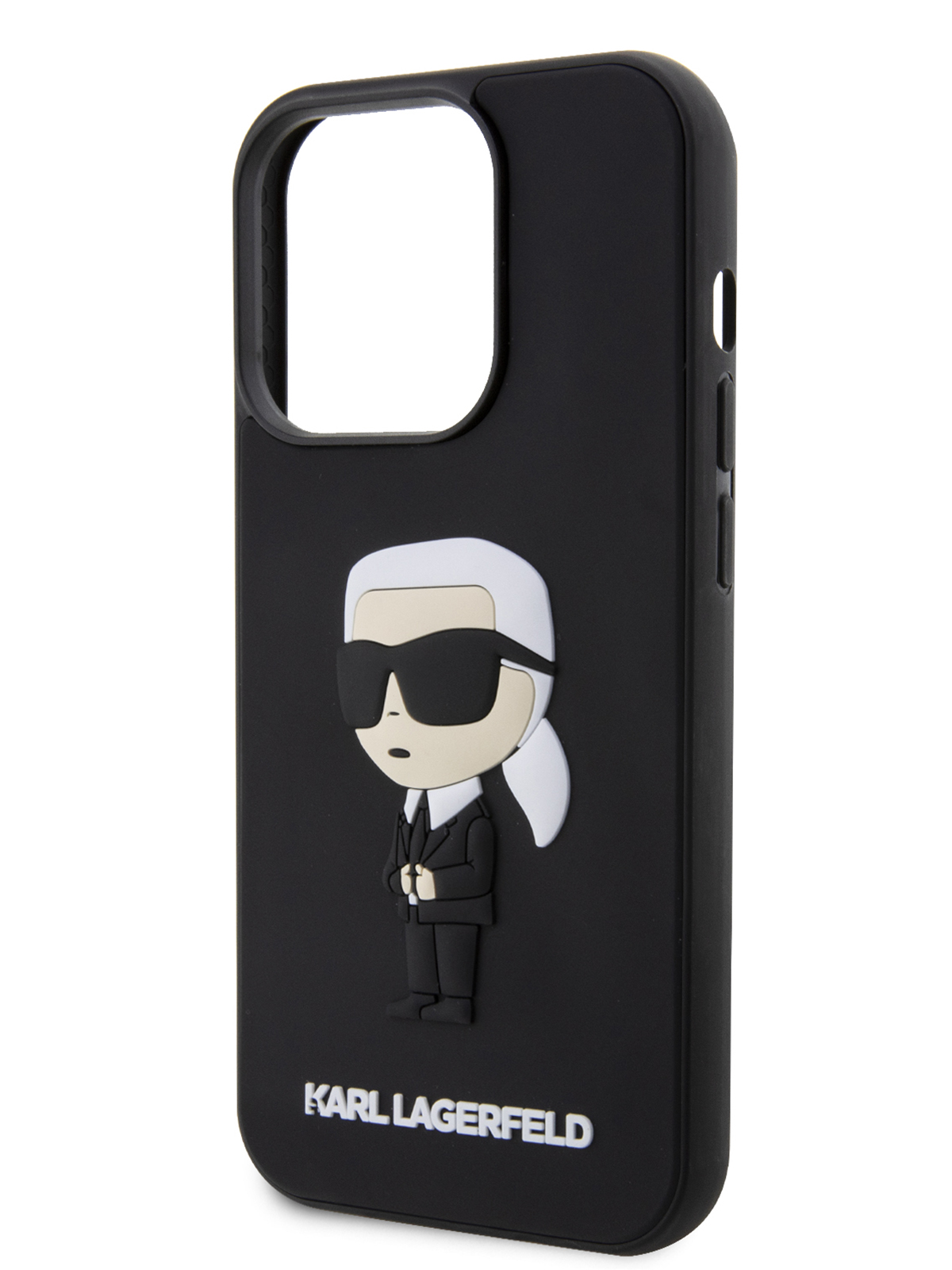 Чехол Karl Lagerfeld для iPhone 14 Pro с 3D принтом, Black