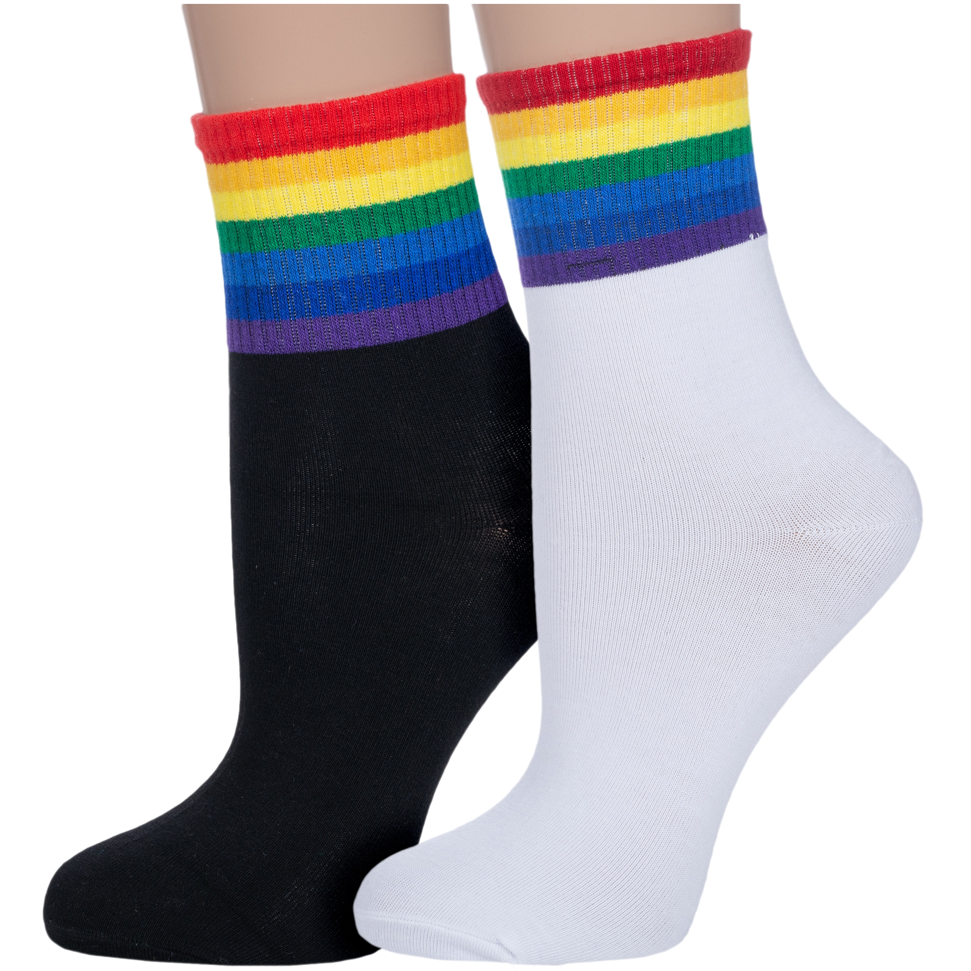 Комплект носков женских Hobby Line 2-262 разноцветных 36-40