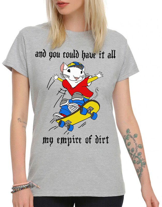Футболка женская DreamShirts Studio Мышонок Стюарт Литтл DSN-952025g-1 серая M