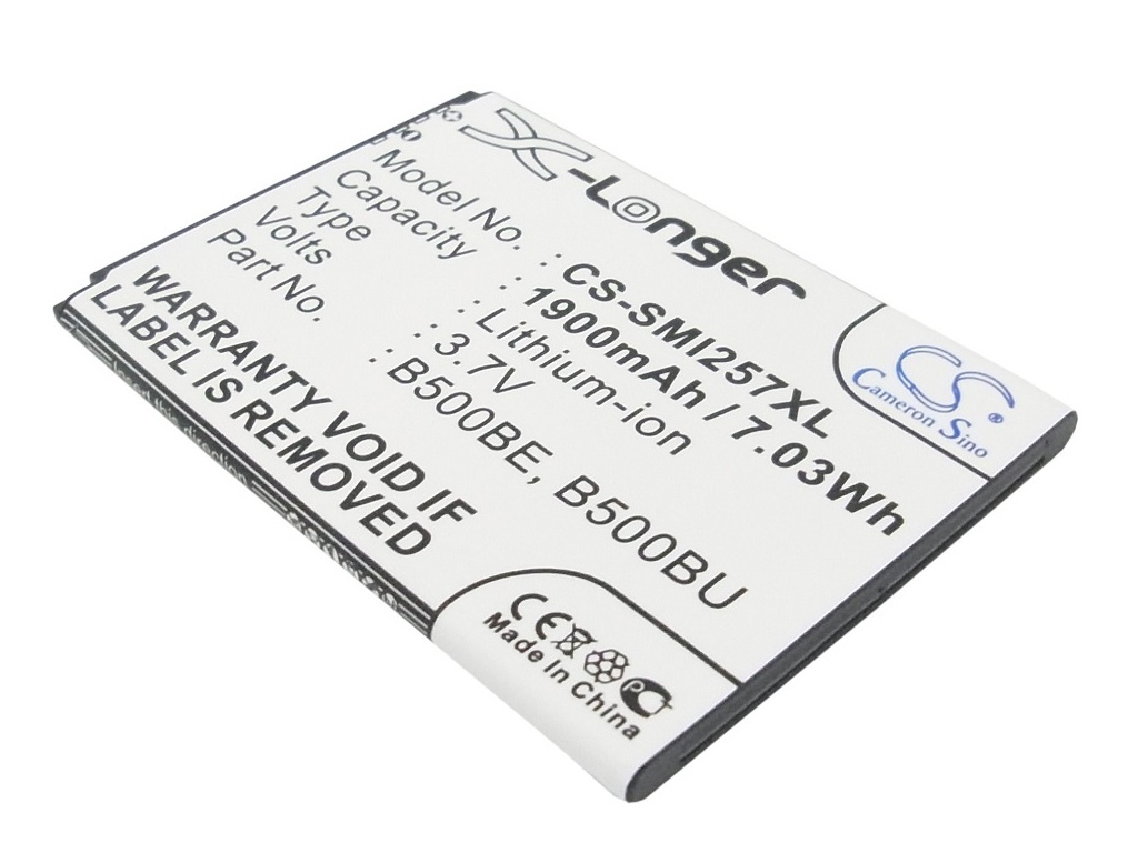 Аккумулятор CameronSino для Galaxy S4 mini GT-I9190 CS-SMI257XL 3.7V 1900mAh 063269