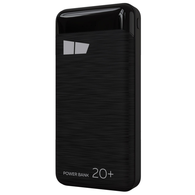 Внешний аккумулятор More choice 20000mAh 2USB 2.1A PB33-20 Black