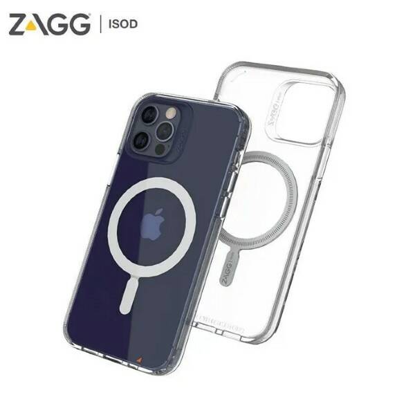 Чехол противоударный ZAGG iPhone 14 (6.1") Clear SNAP Case с магнитом для MagSafe черный