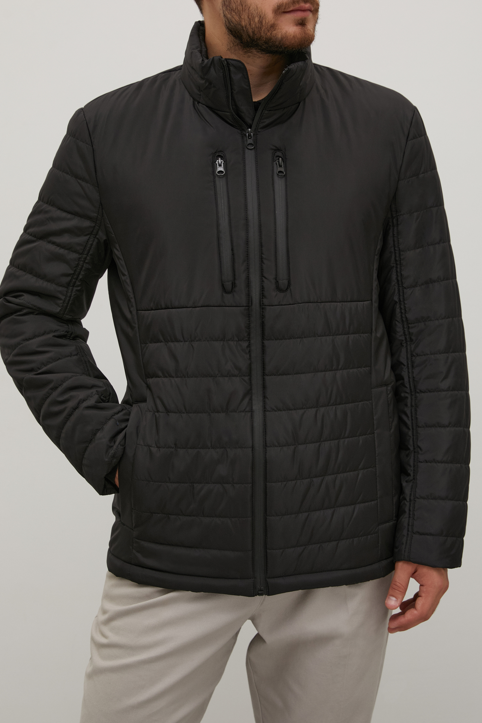Куртка мужская Finn Flare PSC21001 черная XL