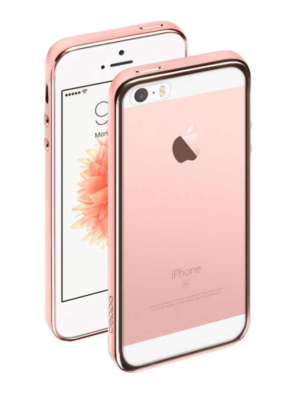 Чехол Deppa Gel Plus Case для Apple iPhone 5/5S/SE, pink