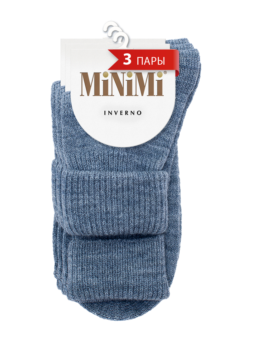 Комплект носков женских Minimi Basic SNL-475309 серых OS