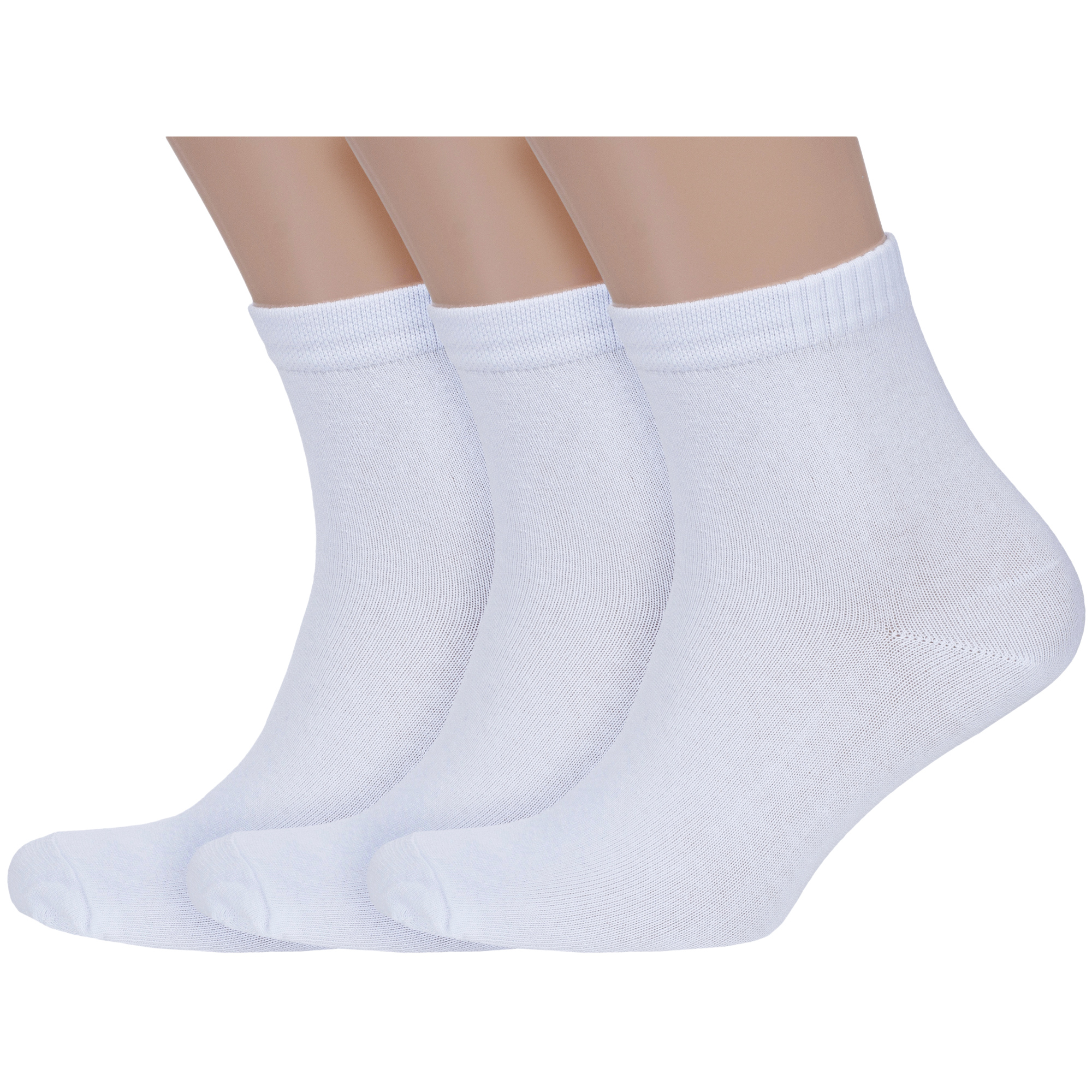 Комплект носков мужских VASILINA 3-3С4115 белых 27-29