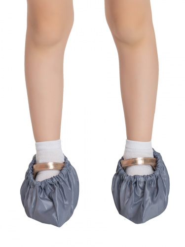 Бахилы для обуви RINIDI многоразовые детские Grey