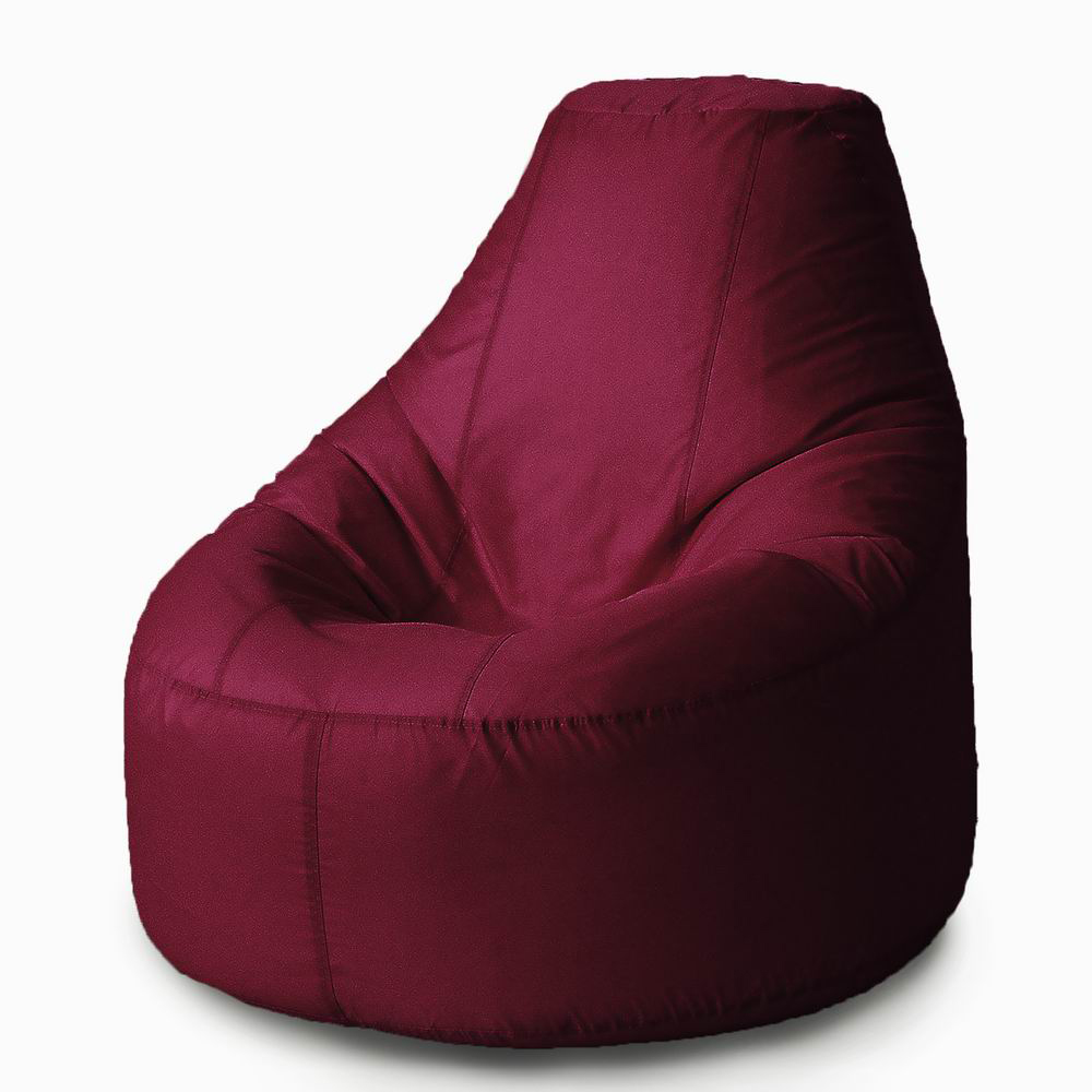 Кресло-мешок Люкс, оксфорд, бордовый