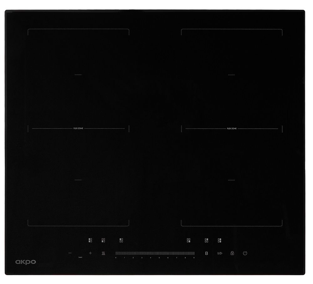 Встраиваемая варочная панель индукционная AKPO PIA 6094122FZ-2 BL черный