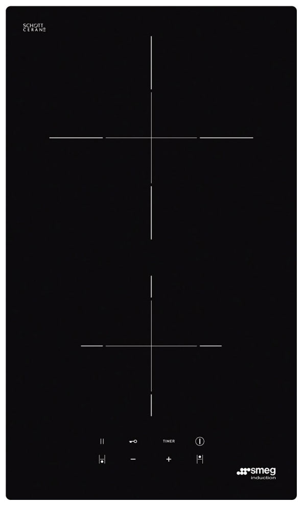 Встраиваемая варочная панель индукционная Smeg SI2321D черный