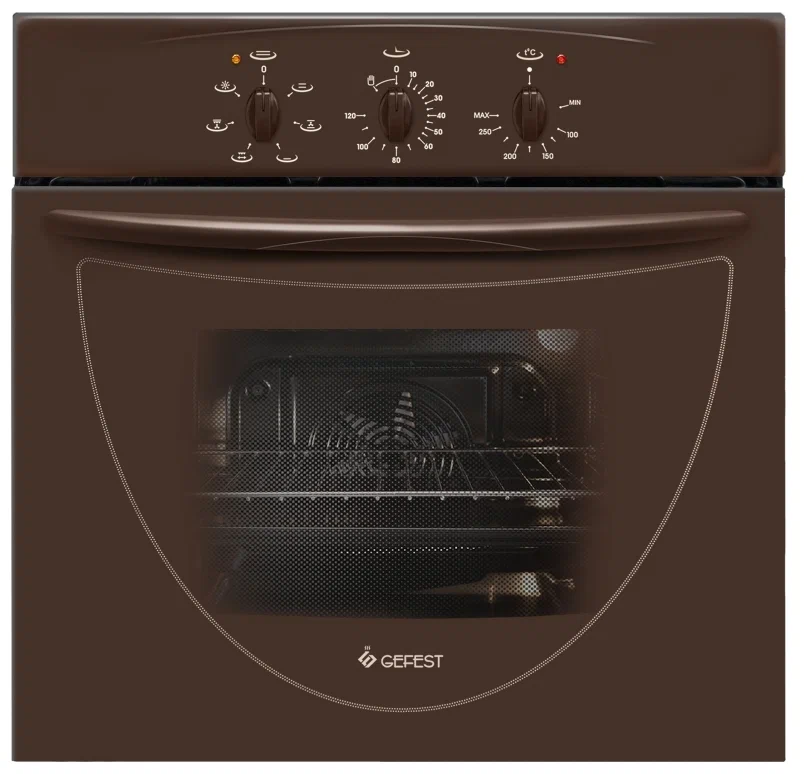 Встраиваемый электрический духовой шкаф Braun 602-01 K коричневый