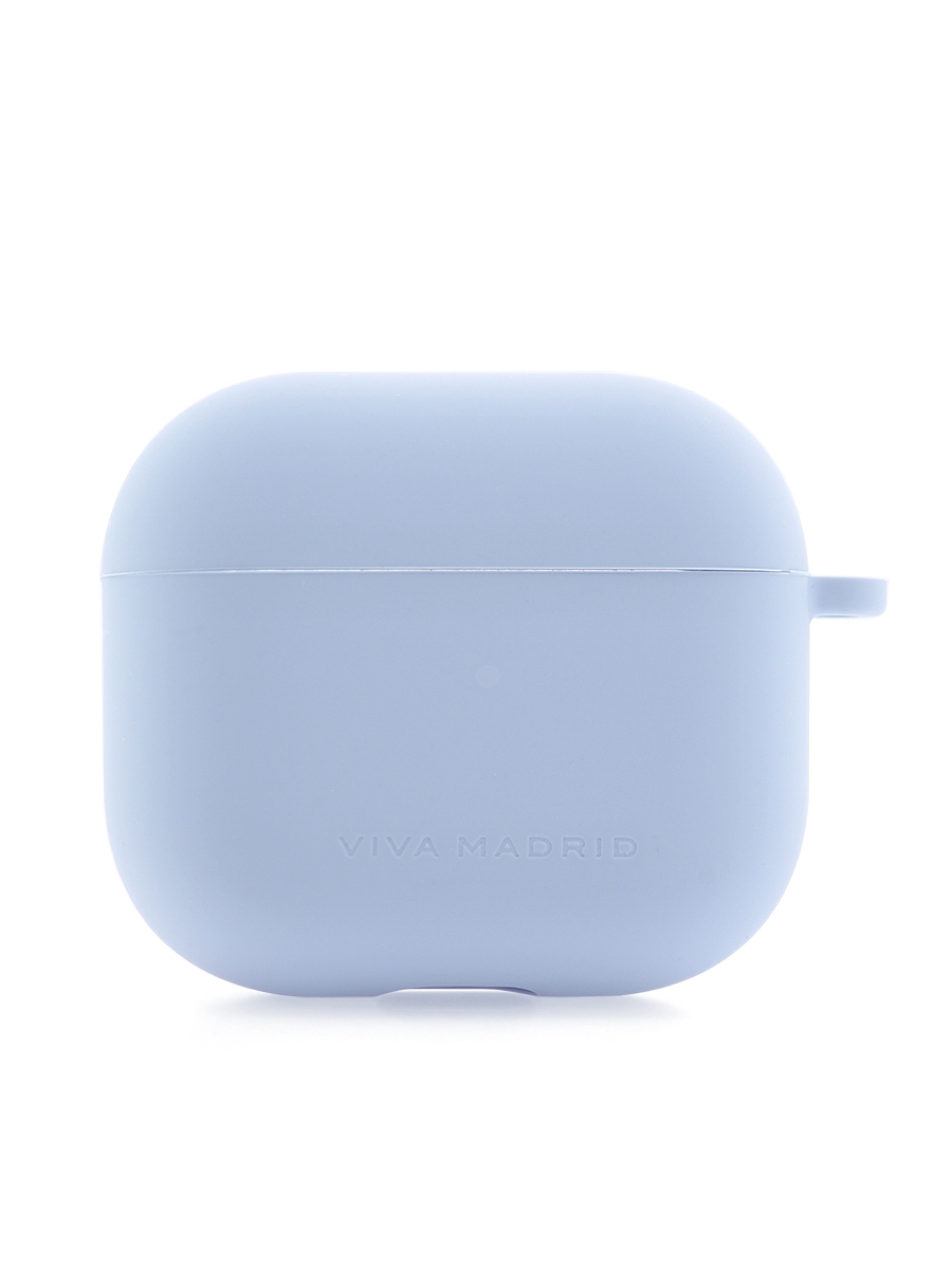 Силиконовый чехол для наушников Apple AirPods 3 Viva Madrid Gorra Periwinter с карабином