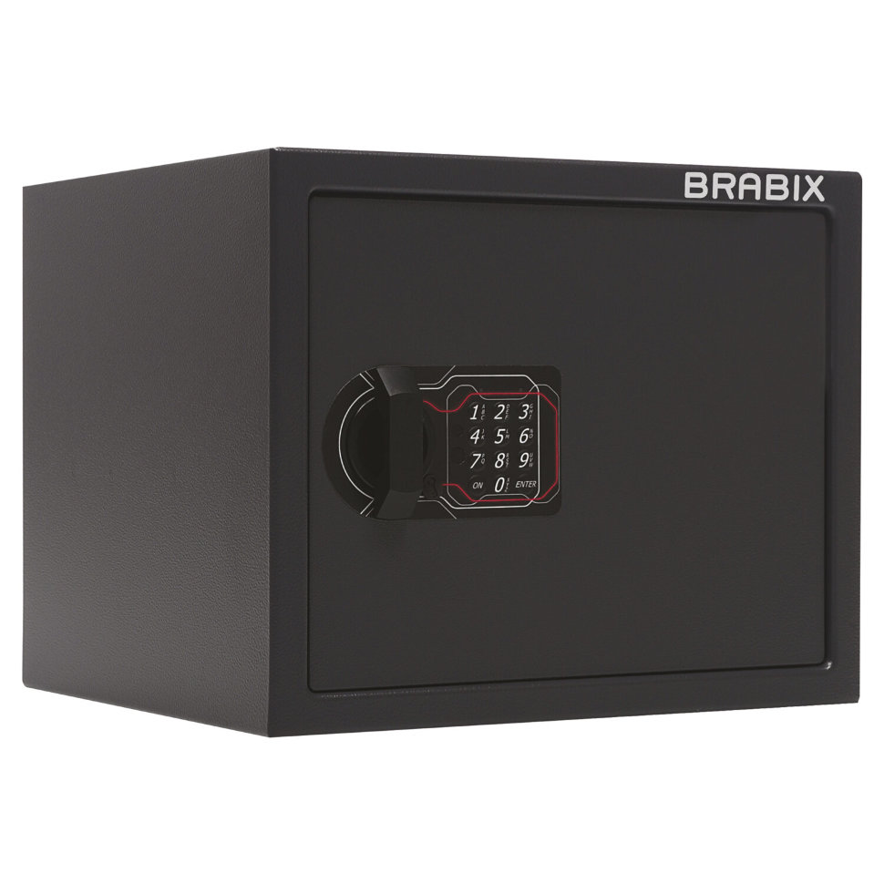 Сейф мебельный кодовый Brabix SF-280EL, 280х350х300 мм, 291149, S103BR212414