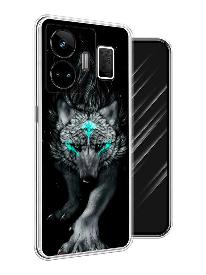 Чехол Awog на Realme GT Neo 5 5G/GT 3 "Волшебный волк"