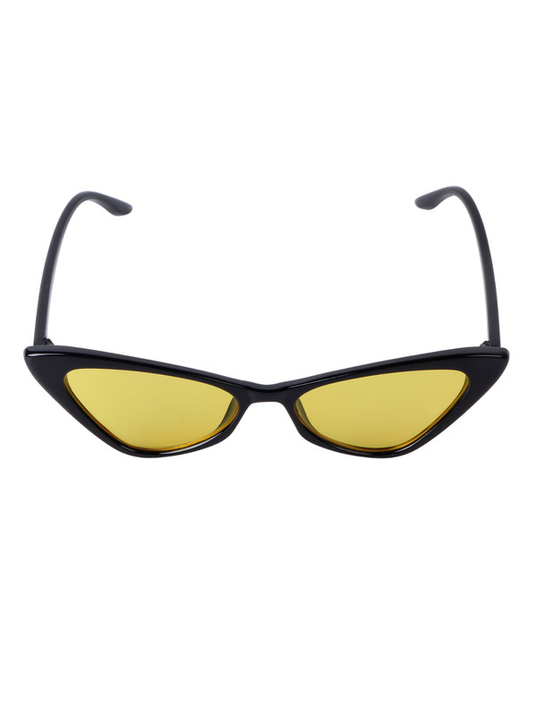 Солнцезащитные очки женские Pretty Mania DD083 желтые