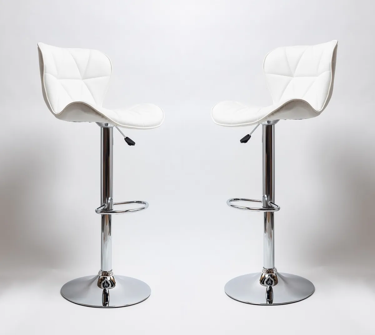 Комплект из двух барных стульев,ЦМ,BN -1061,белый